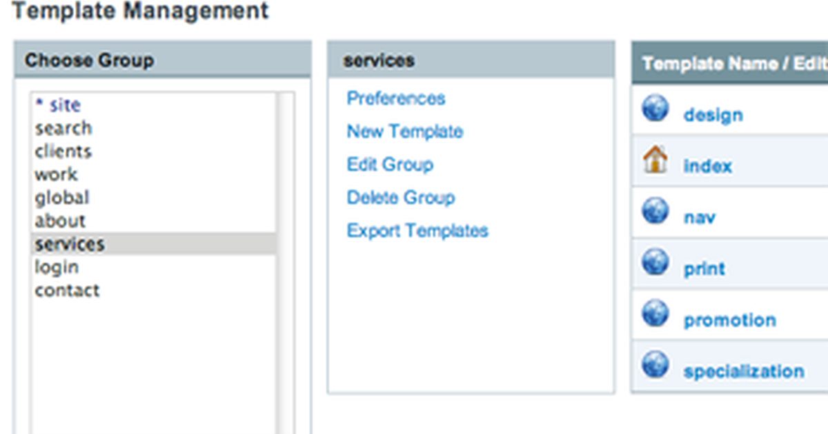 How We Use ExpressionEngine: Templates and Global Variables | Blog ...