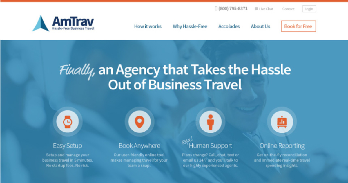 AmTrav Web Design | Portfolio | FortySeven Media